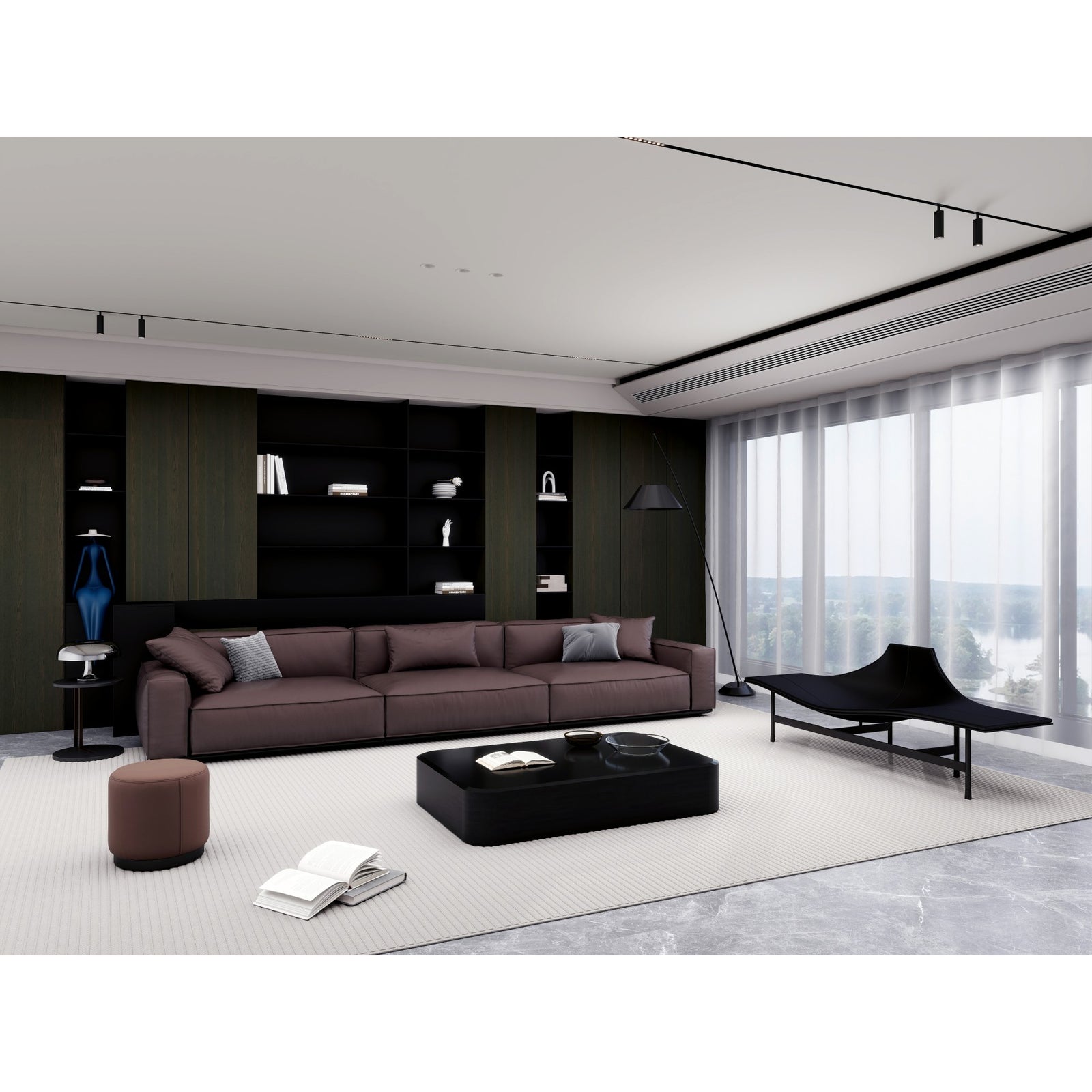 Natural Veneered Wall Panel, Oak With Cathedral Grain in USA