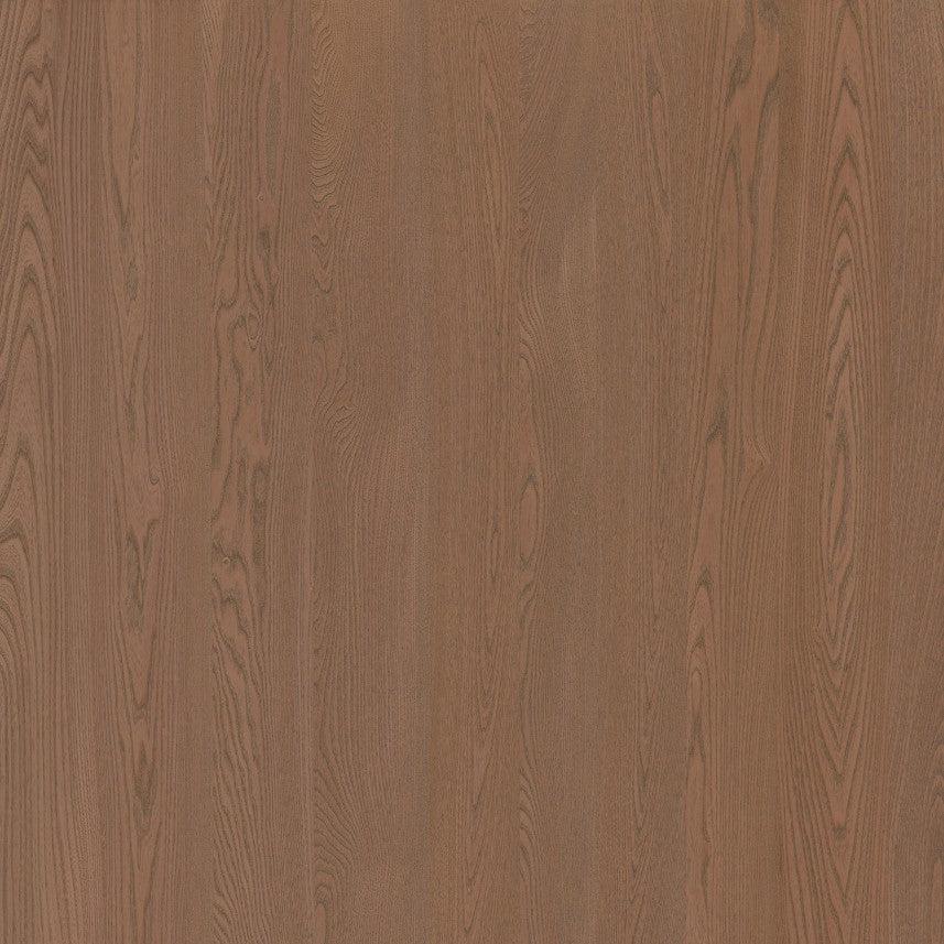 Natural veneered solid panel, elm with bronze cathedral grain
