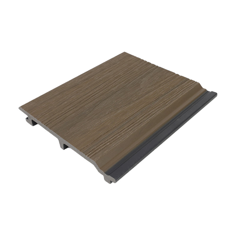 Exterior Shiplap Cladding Wall Panel, Walnut Dark | USA Builders Depot