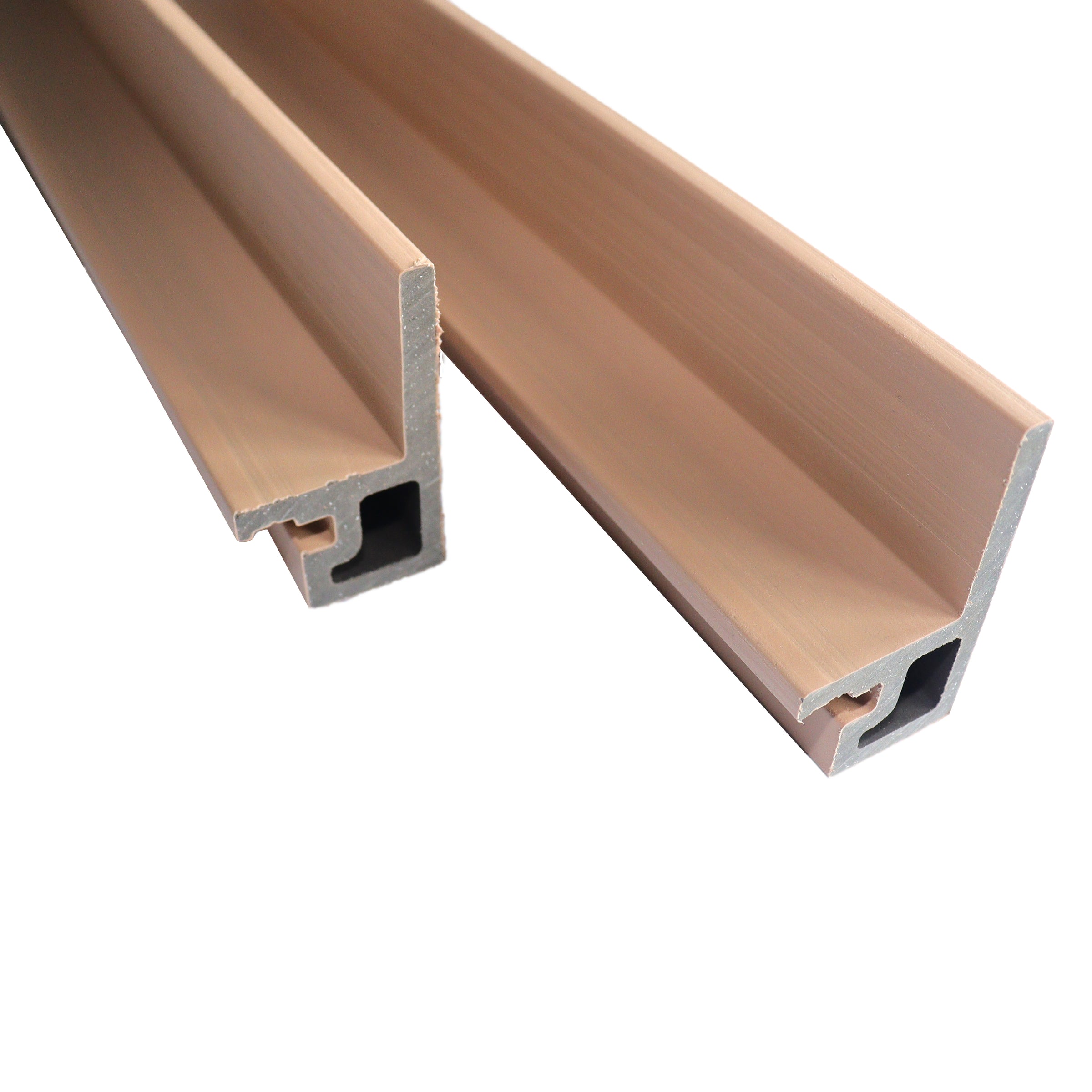 Fluted Panel Teak Edge Trim - USA Builders Depot