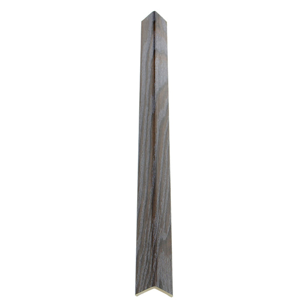 WPC Corner Trim Wall Panel, Dark Walnut | USA Builder's Depot