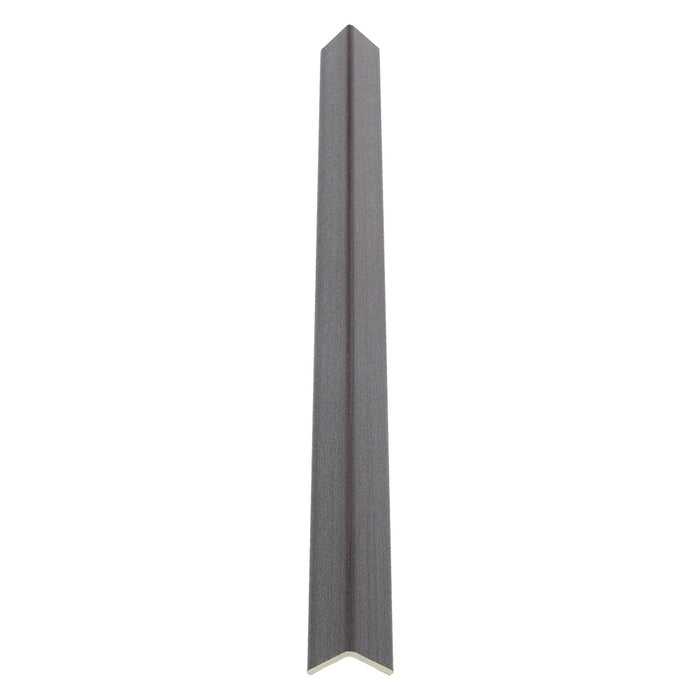 WPC Corner Trim Wall Panel, Graphite Black | USA Builder's Depot