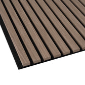 Luxury Acoustic Wall Panel, Light Brown Oak | USA Builders Depot
