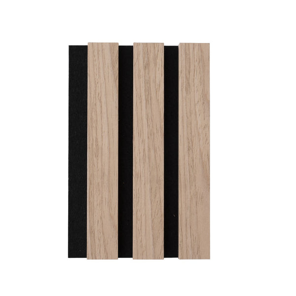 Luxury Acoustic Wall Panel, Raw White Oak | USA Builder's Depot