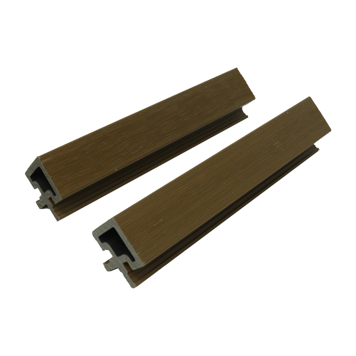 Fluted Panel Walnut Corner Trim - USA Builders Depot